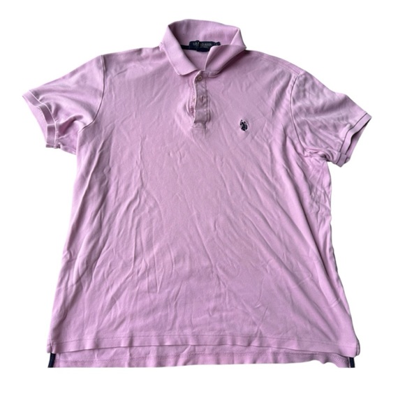 U.S. Polo Assn. | Shirts | Mens Pink Polo Shirt | Poshmark